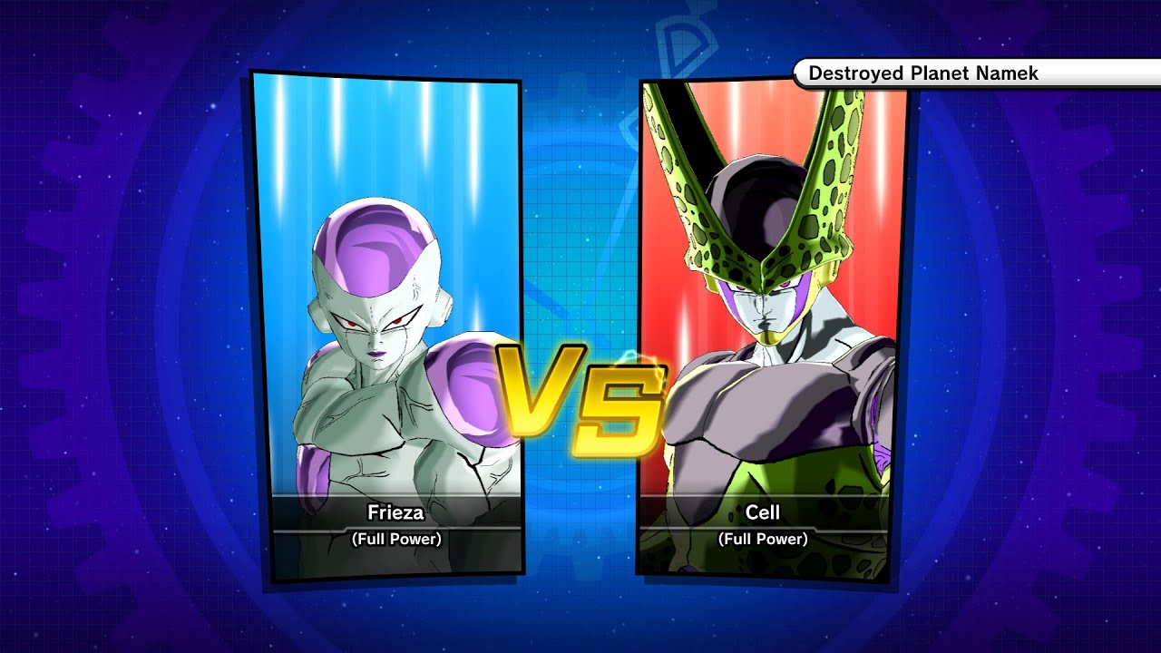 Frieza (Full Power) vs Cell (Full Power) - Dragon Ball Xenoverse - YouTube
