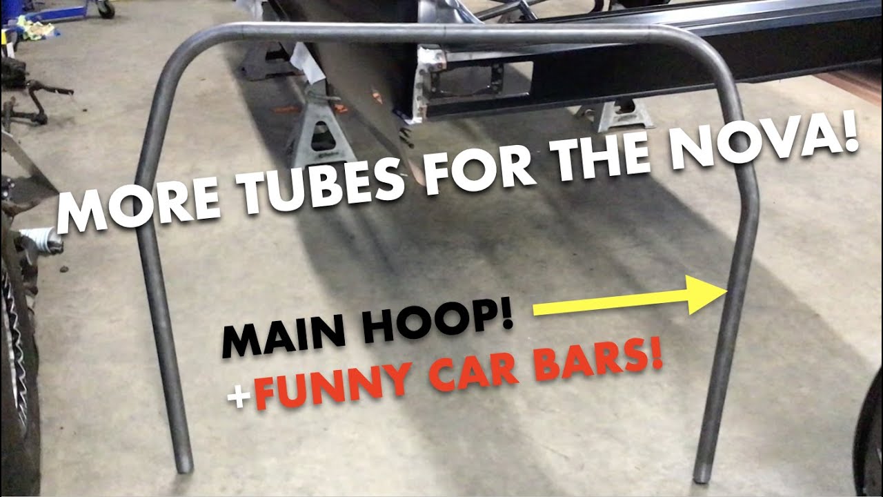 Nova Gets a Main Hoop and Funny Car Bars 25.3 Chassis - YouTube
