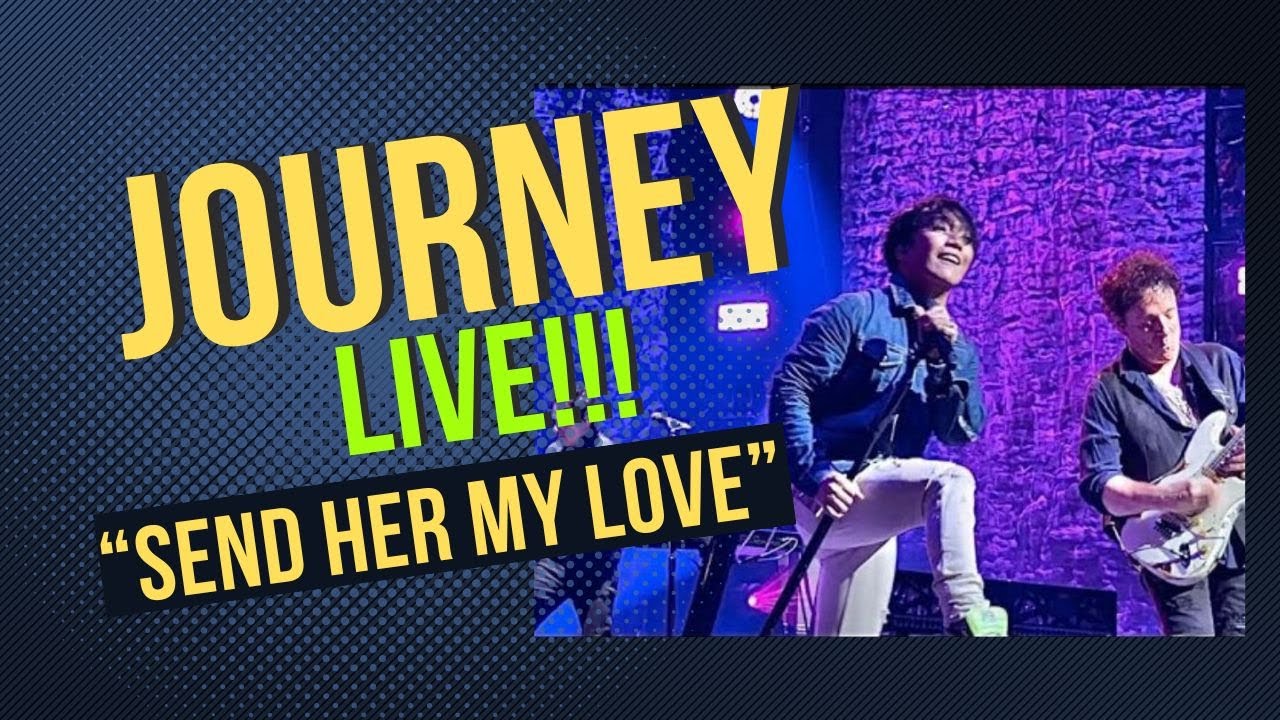 Journey performs "Send Her My Love" live in San Antonio, April 2023 ...