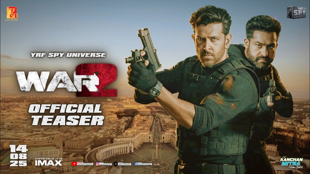 WAR 2 | Glimpse Teaser | Hrithik Roshan, Ntr, Kiara Advani | Ayan ...