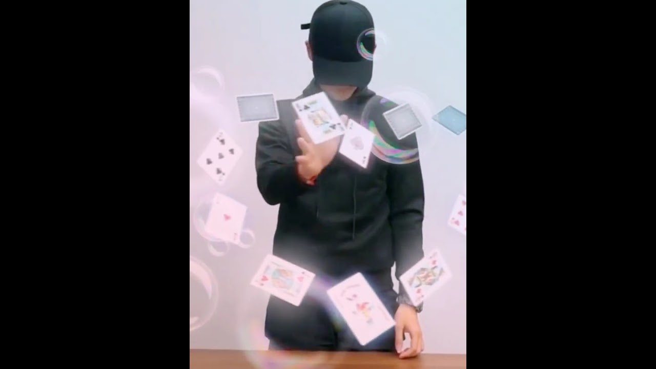 Card green screen effect - YouTube