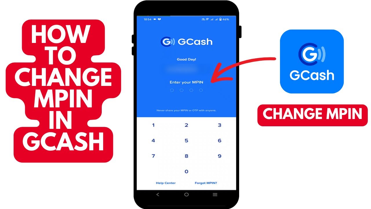 How to Change MPIN in GCash | How To Change GCash MPIN - YouTube