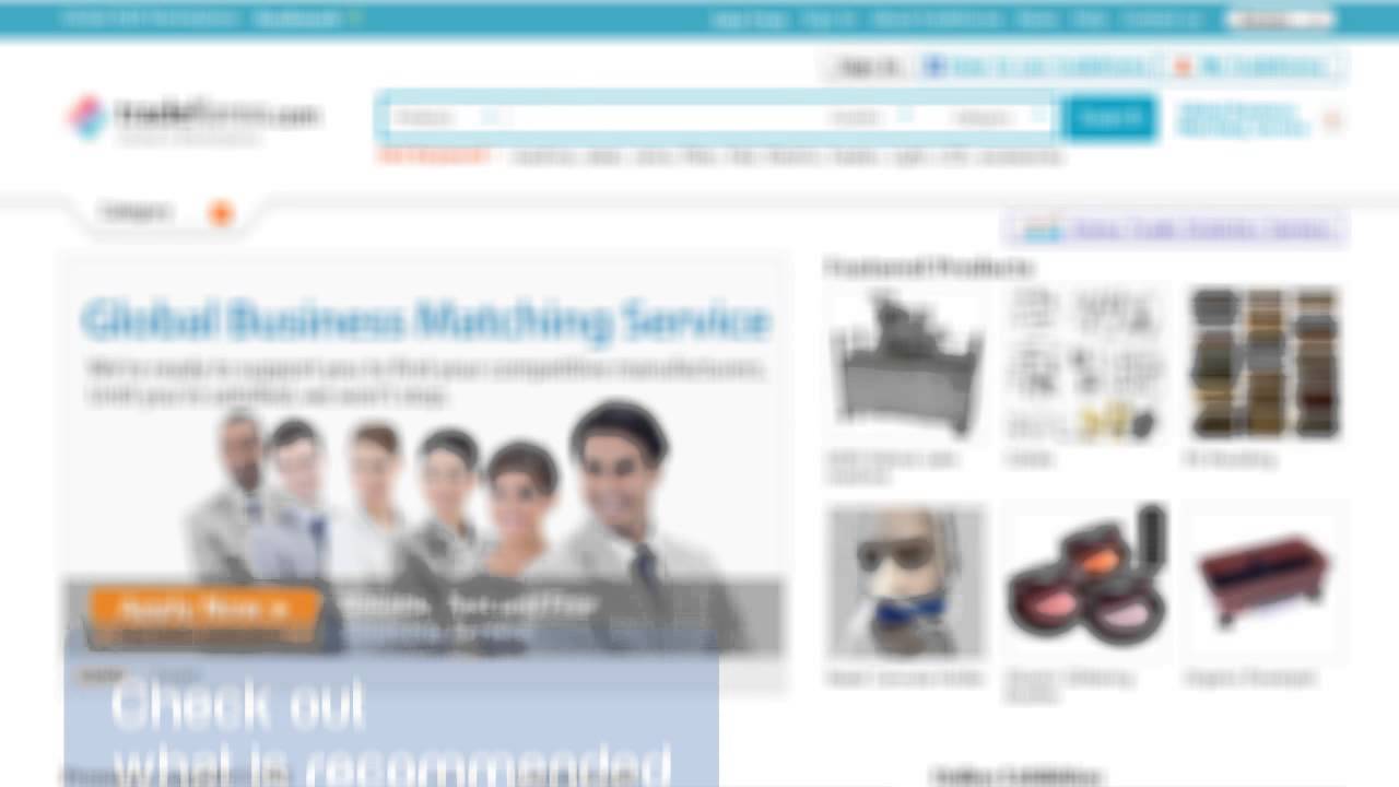 tradeKorea - Global Business Matching Service - YouTube