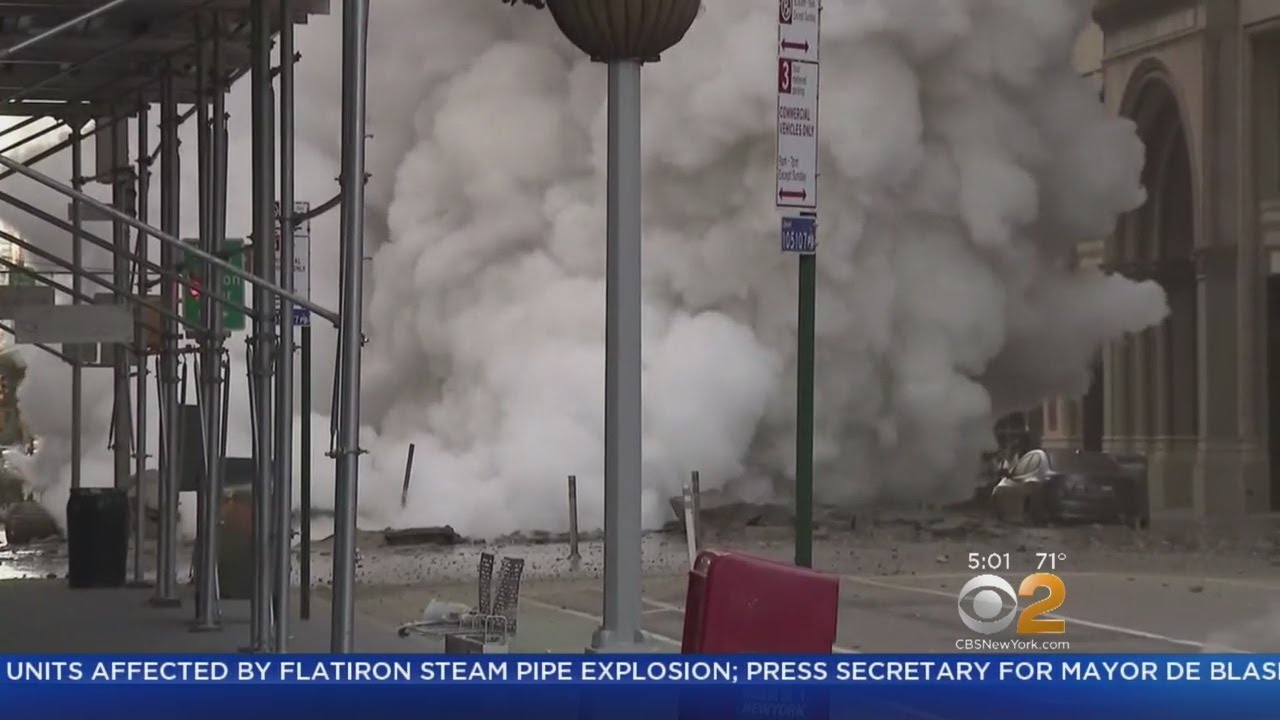 Steam Pipe Explosion Cleanup - YouTube