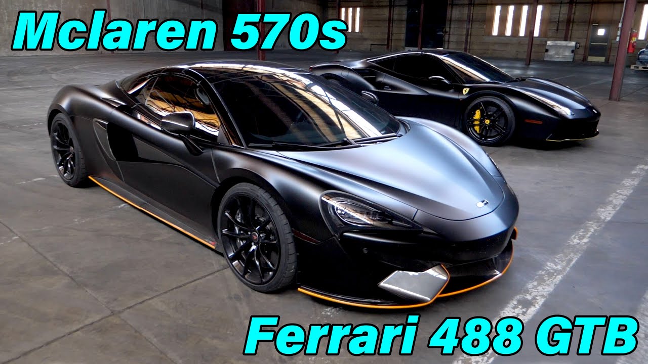 Mclaren 570 OR Ferrari 488GTB - Overview - YouTube