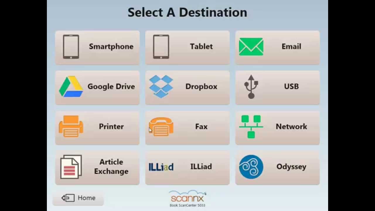 Scannx Book ScanCenter - YouTube
