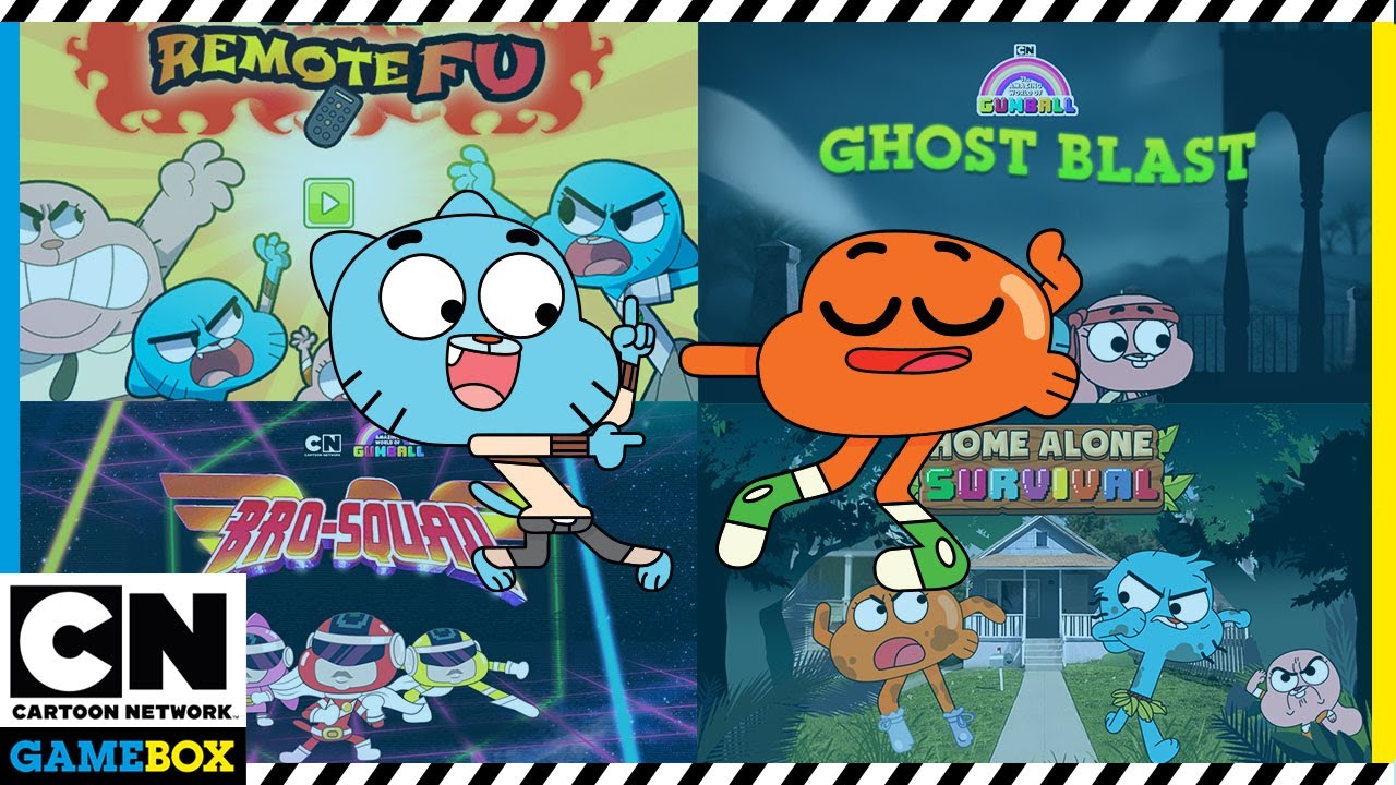 🔴 Live - Gumball Games are AWESOME! | Action packed Gumball Games ...