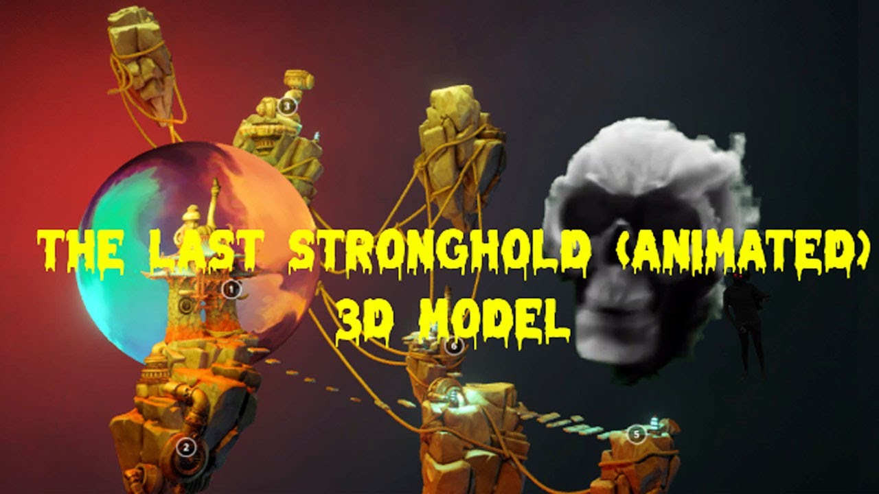 The Last Stronghold animated 3D Model | Blender Tutorial | #my3dstudio ...