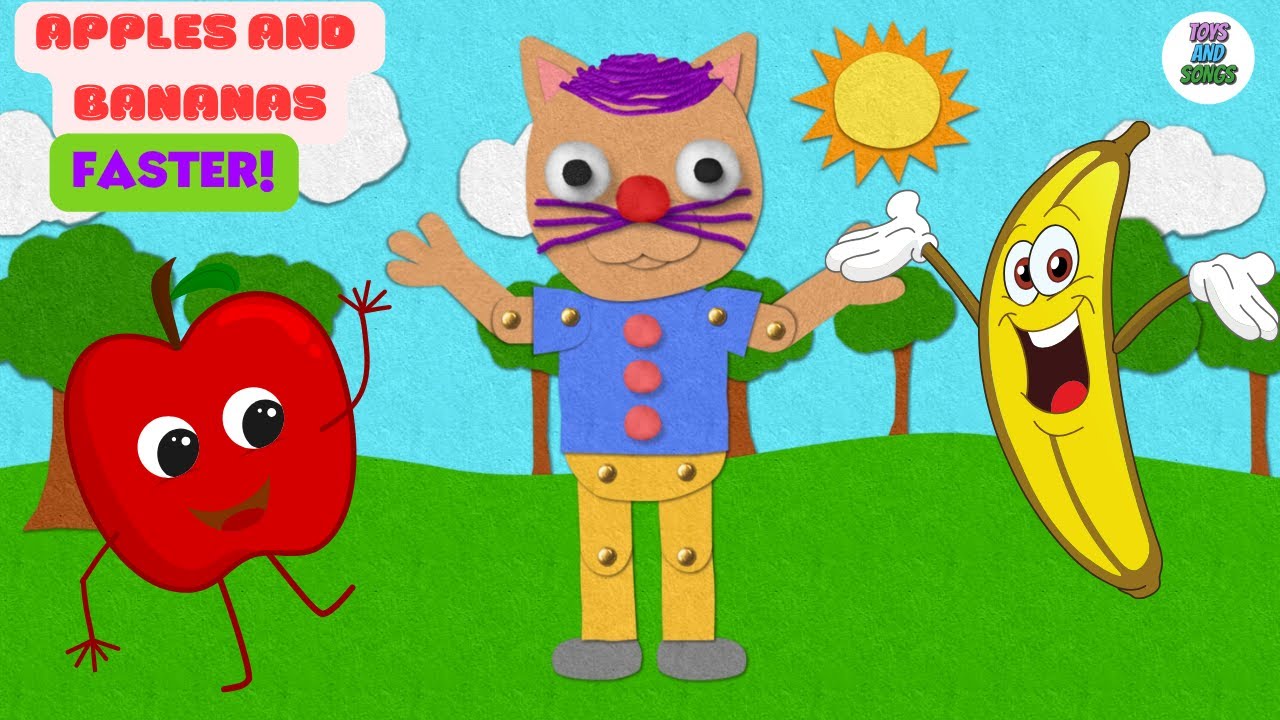 🍎 Apples and Bananas Song Remix🍎🌟 - YouTube