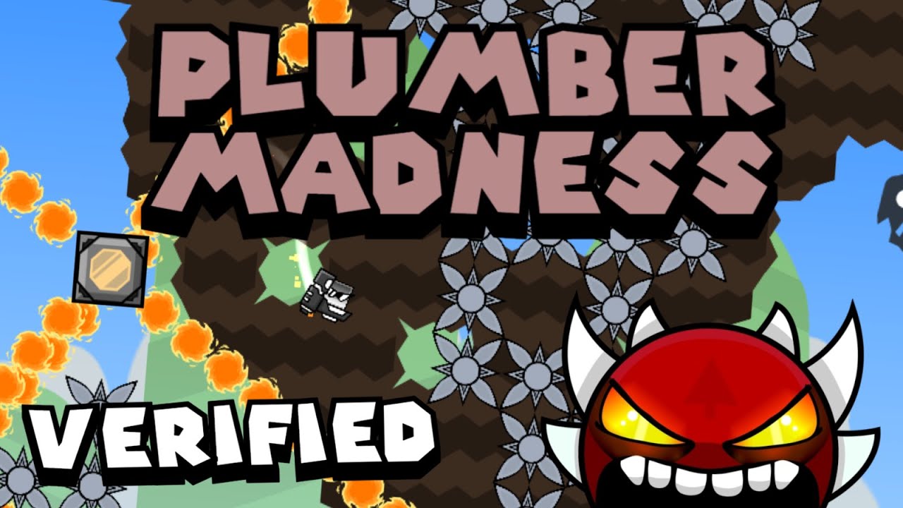 [VERIFIED] "Plumber Madness" by ThiKn (Platformer Demon) | Geometry ...