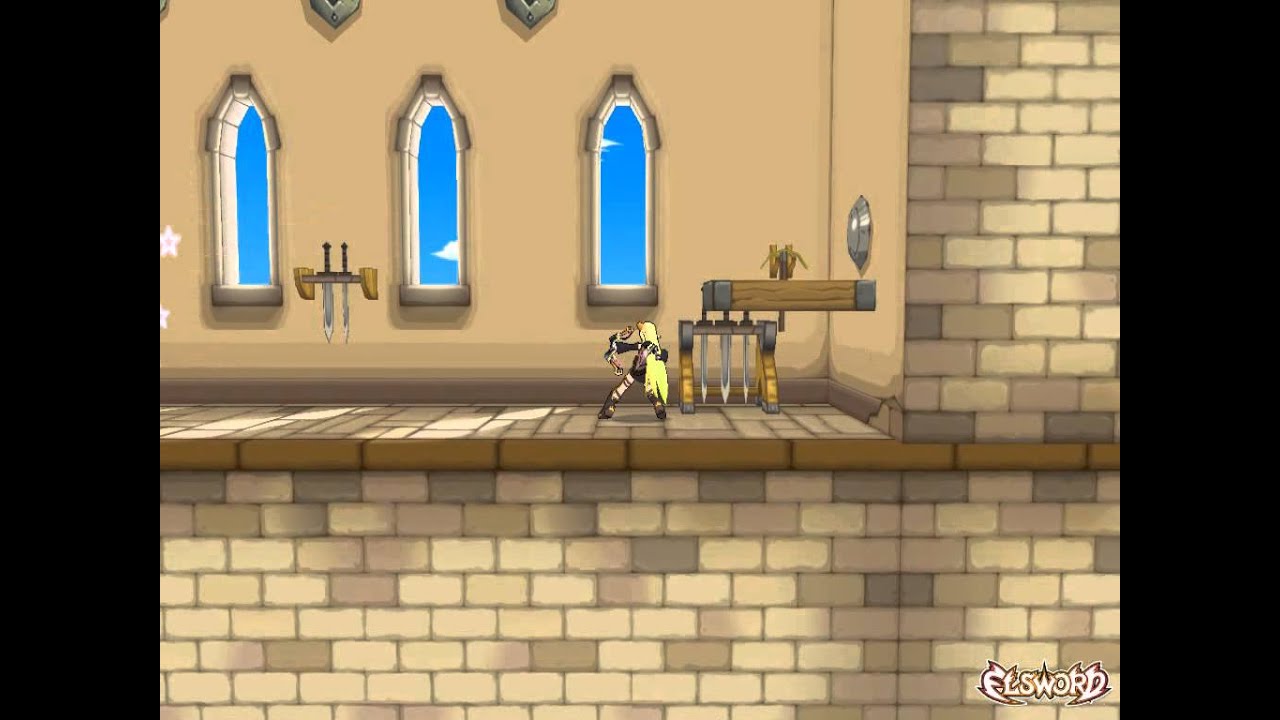 Elsword Rena Skill Siege Stance - YouTube