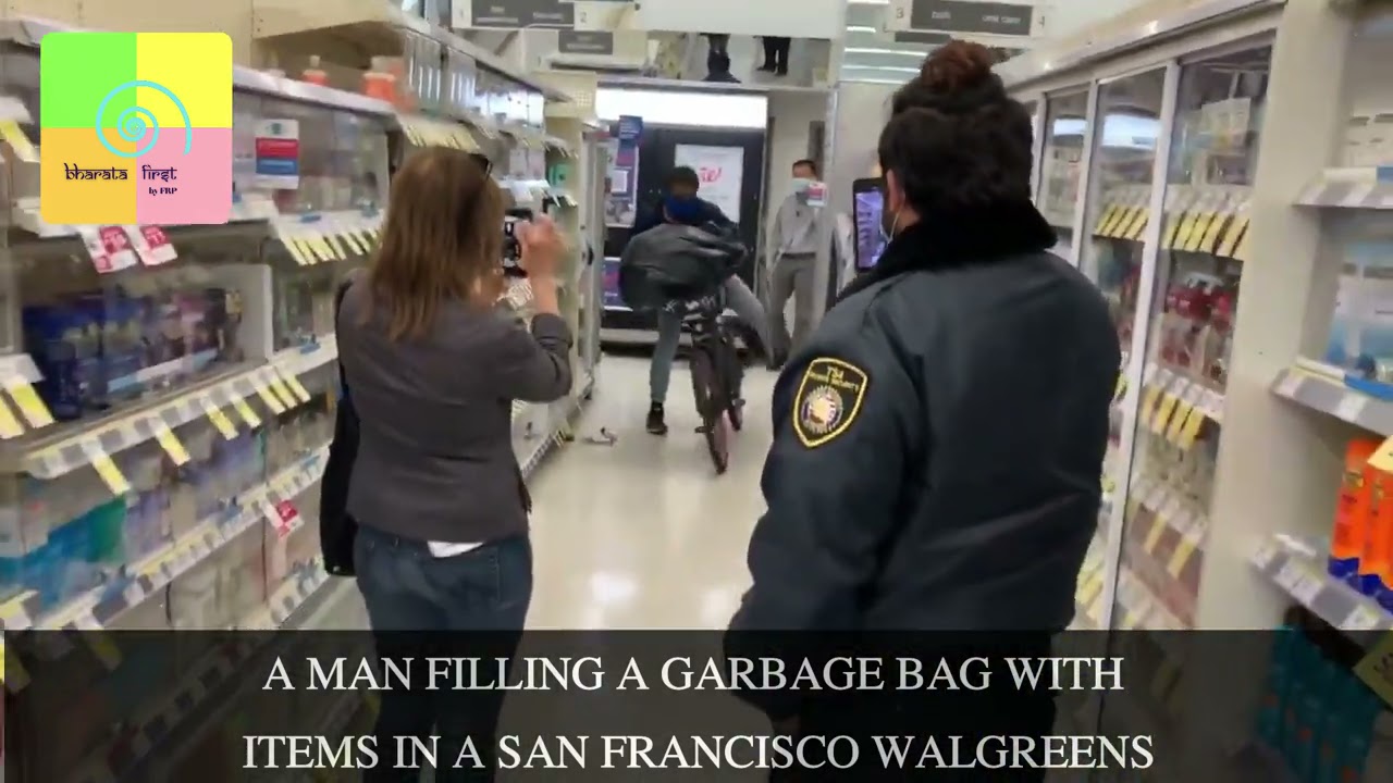 Thief Steals Openly | Petty Theft Decriminalized in San Francisco - YouTube