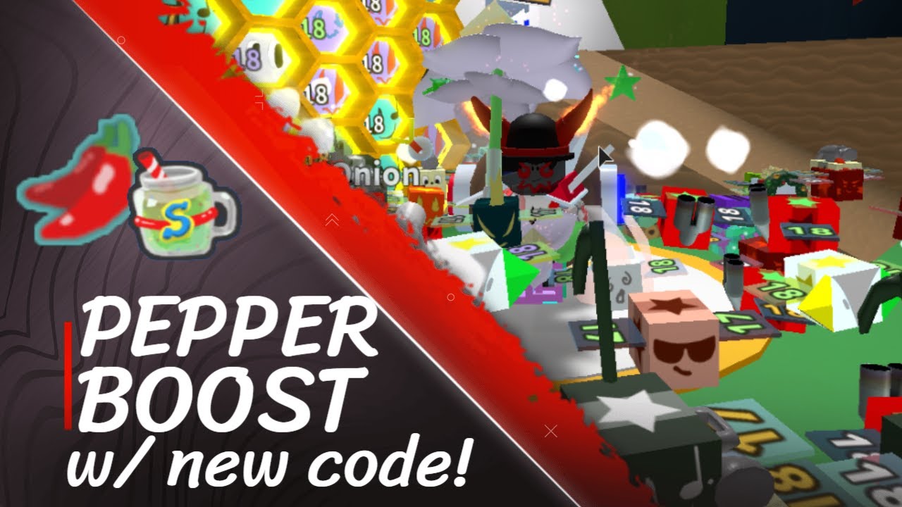 9 3 Boost in Pepper + 10MMEMBERS code! - Bee Swarm Simulator - YouTube