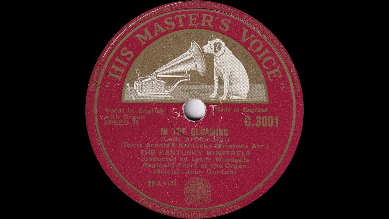 The Kentucky Minstrels - In The Gloaming - YouTube