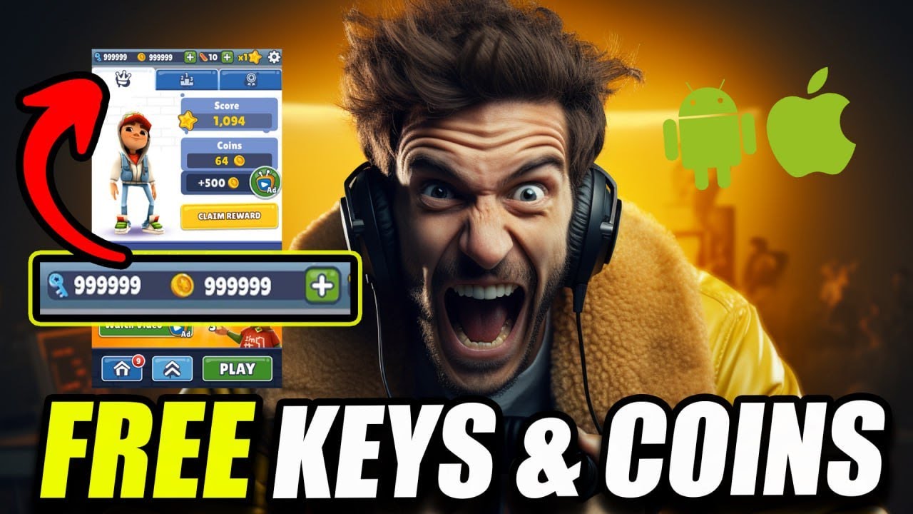 This Subway Surfers Hack Gives UNLIMITED KEYS & COINS! (iOS/Android ...
