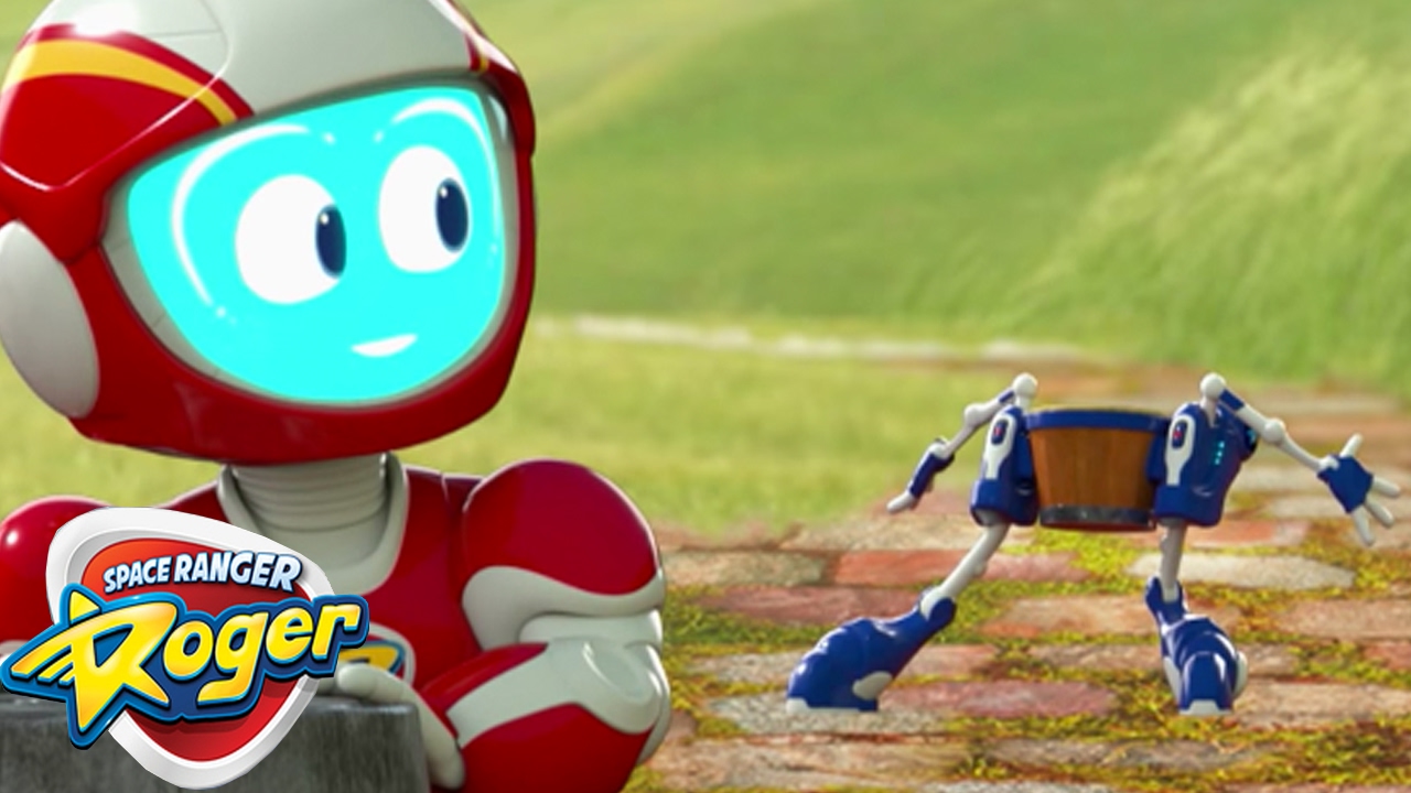 Space Ranger Roger | The Self Playing Drums | 2017 Videos For Kids ...