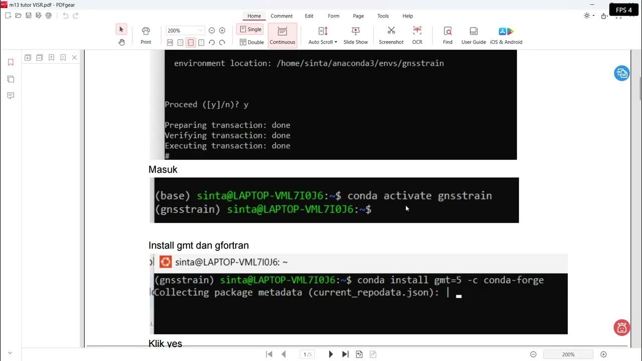 [2] Installing GMT dan Compiler GFortran - YouTube