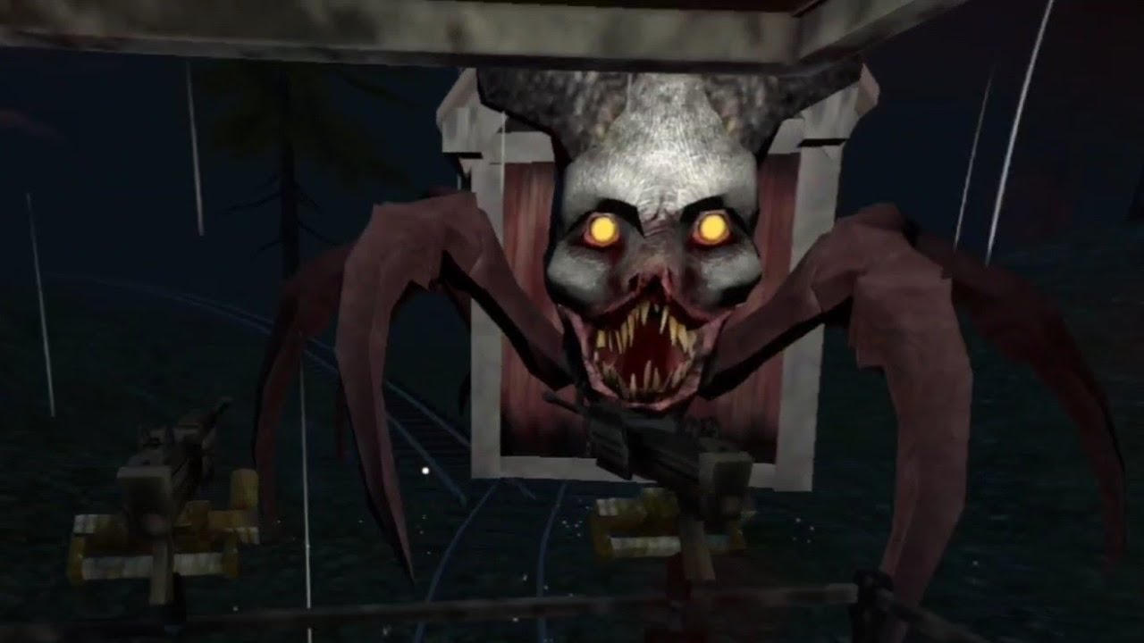 Spider monster train choo choo charles horror gameplay - YouTube