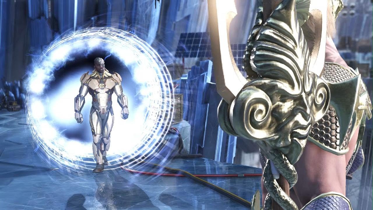 Injustice 2 - Cyborg - Kick The Butt Multiverse Event - YouTube