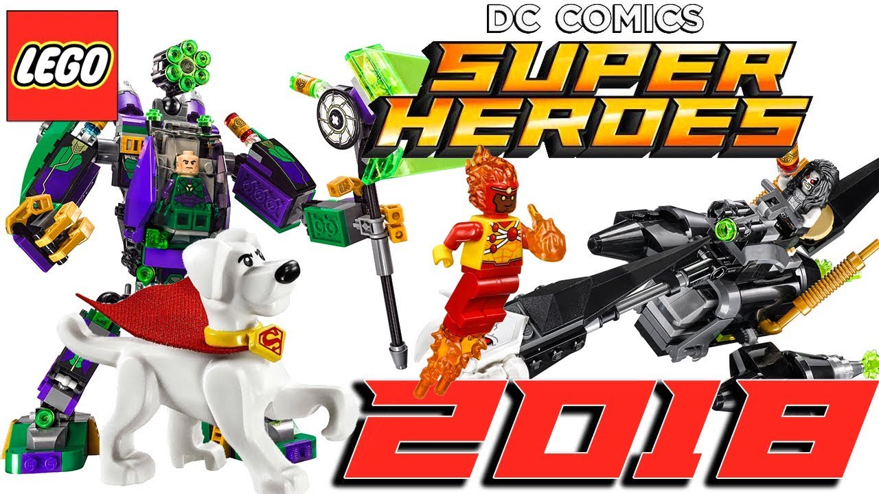 LEGO DC Super Heroes 2018 Sets revealed! NEW! Lego 2018 - YouTube