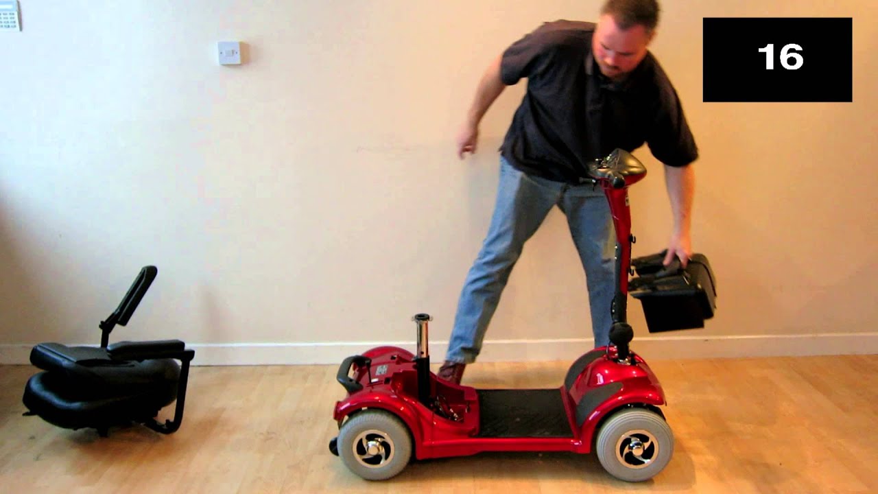 Explorer 4 Mobility Scooter - YouTube