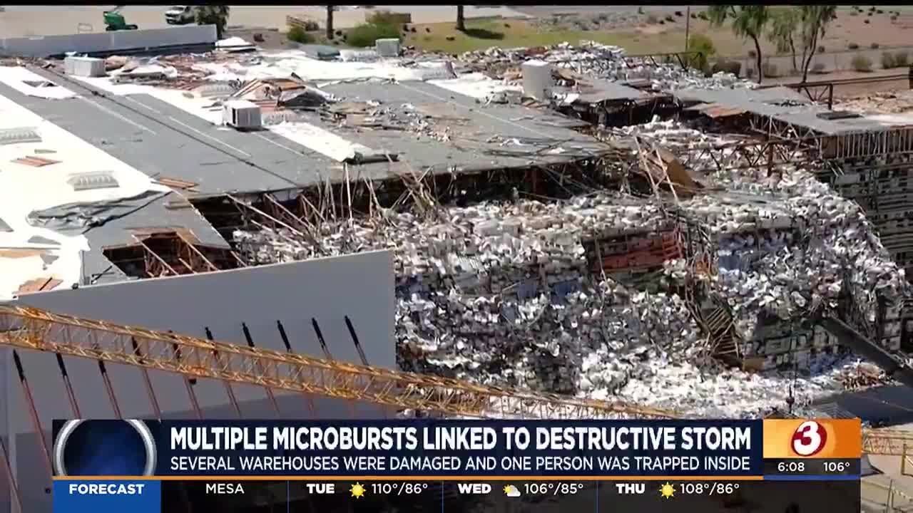 Storm damage in Phoenix industrial area worst than originally thought ...