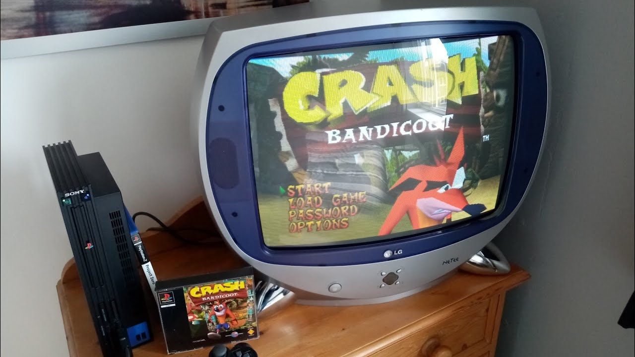 LG Netee 20" CRT Television Pickup! - YouTube