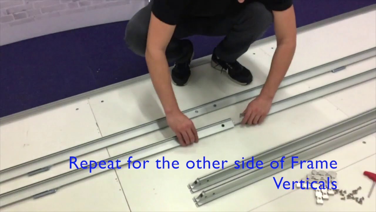 How To Assemble a TexFrame - YouTube