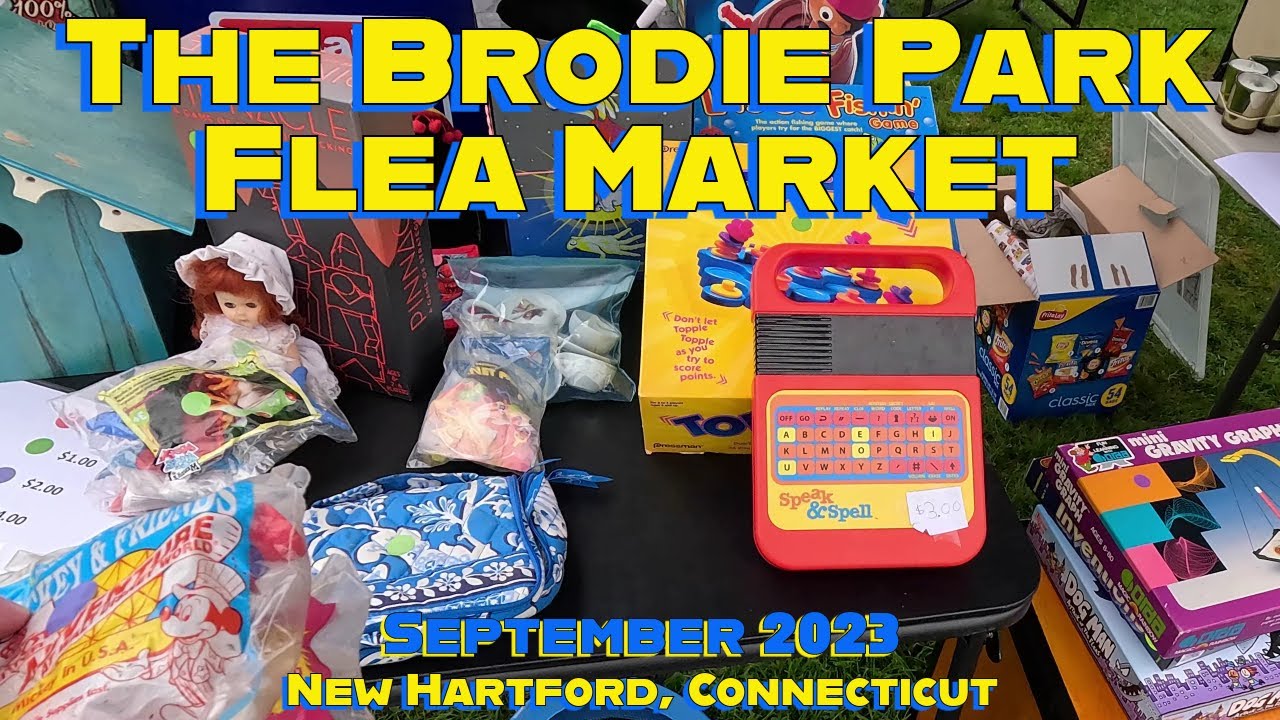 A Race Against the Rain at the Brodie Park Flea Market! September 2023 ...