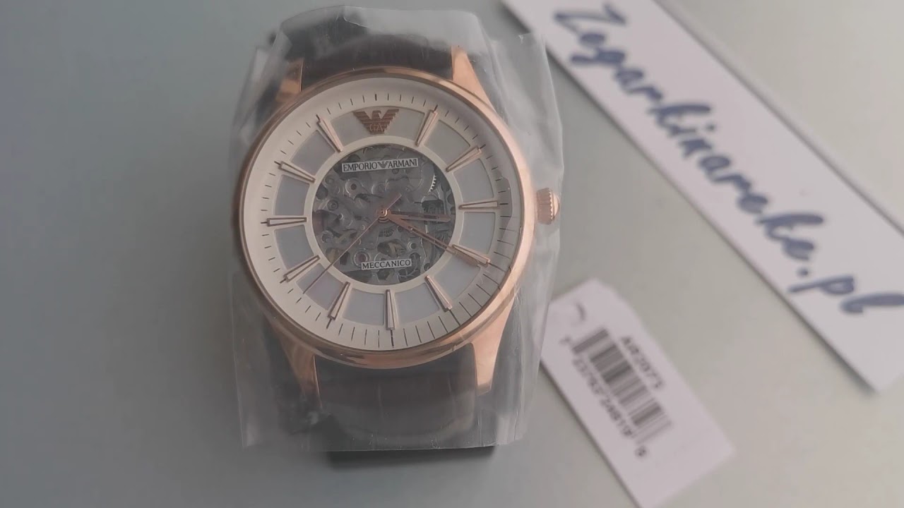 Emporio Armani AR2073 - YouTube