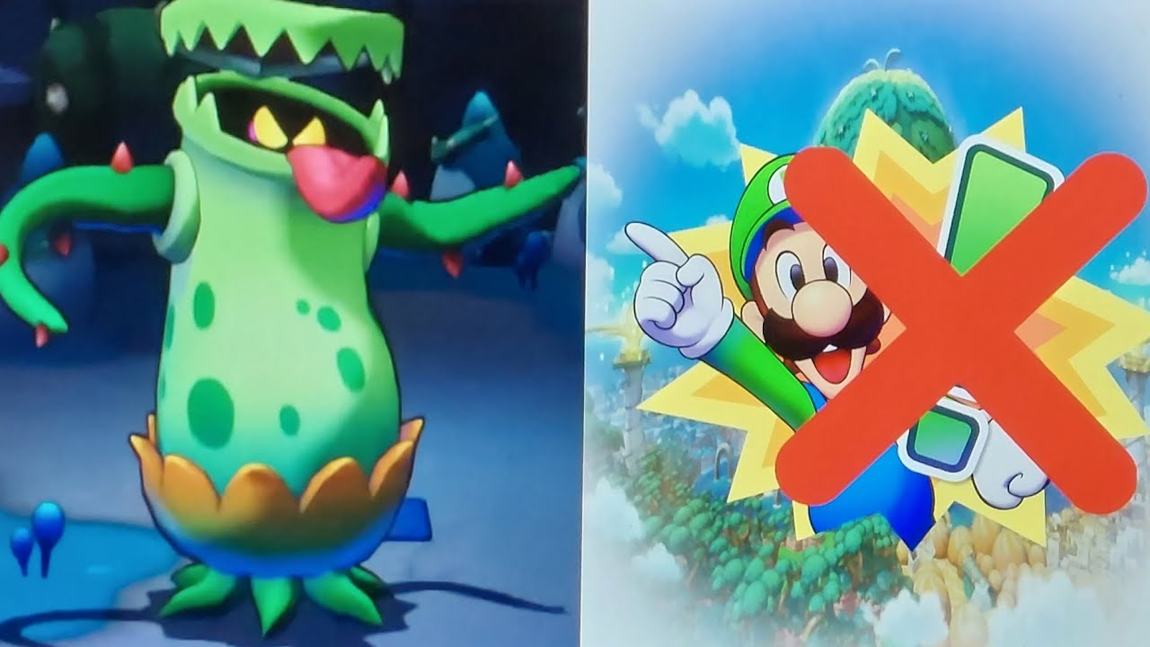 Mario & Luigi: Brothership - Gobblick Boss Battle without Luigi Logic ...