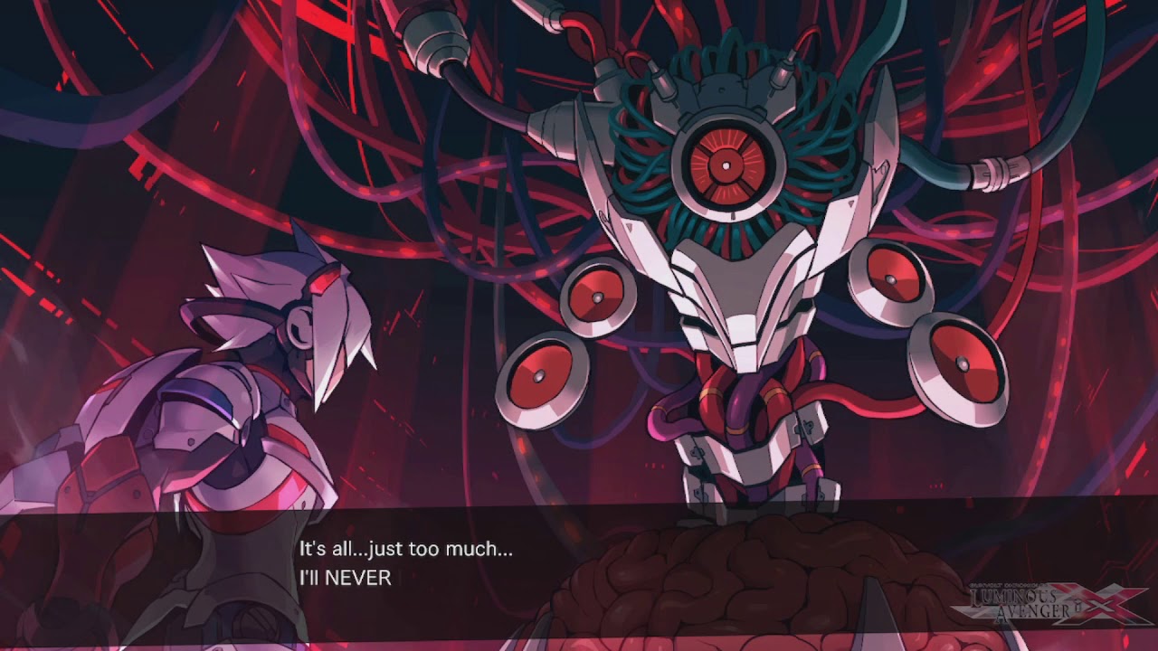 Gunvolt Chronicles Luminous Avenger iX(NS) Mytyl Boss Fight - YouTube