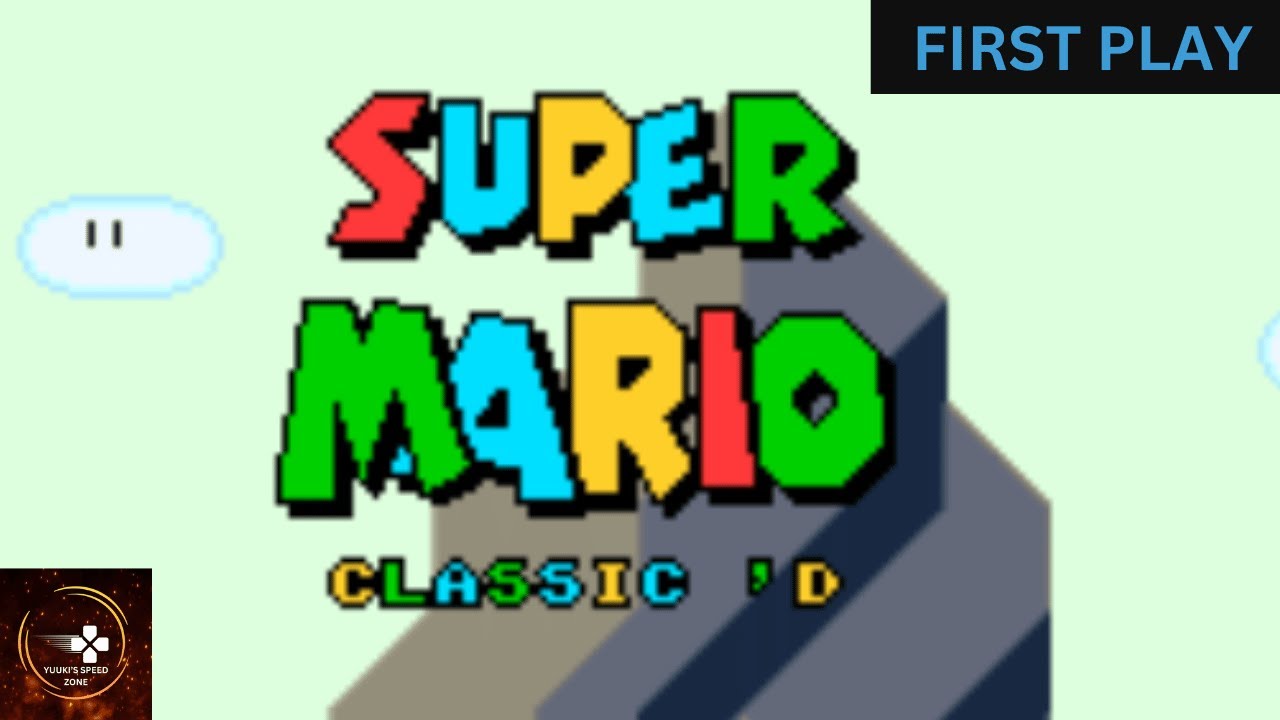 Super Mario Classicd Demo By Blocc Smw Rom Hack Youtube