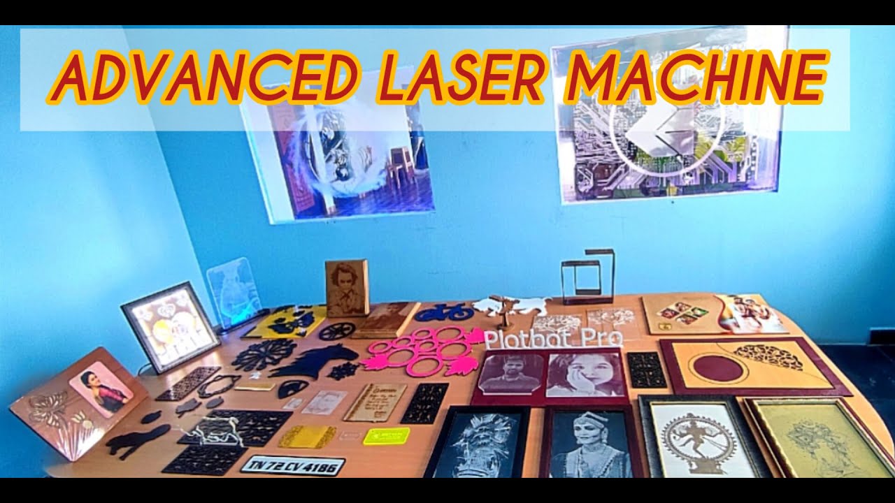 Plotbot Samples Video Advanced Laser Cutting And Engraving Machine Retech Lasers Made In