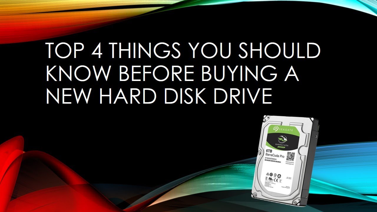 Top 4 Things You Should Know Before Buying A New Hard Disk Driver - YouTube