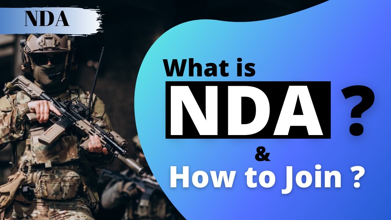 What is NDA ? & How to Join ? | Detail Information | Mandar Sir - YouTube