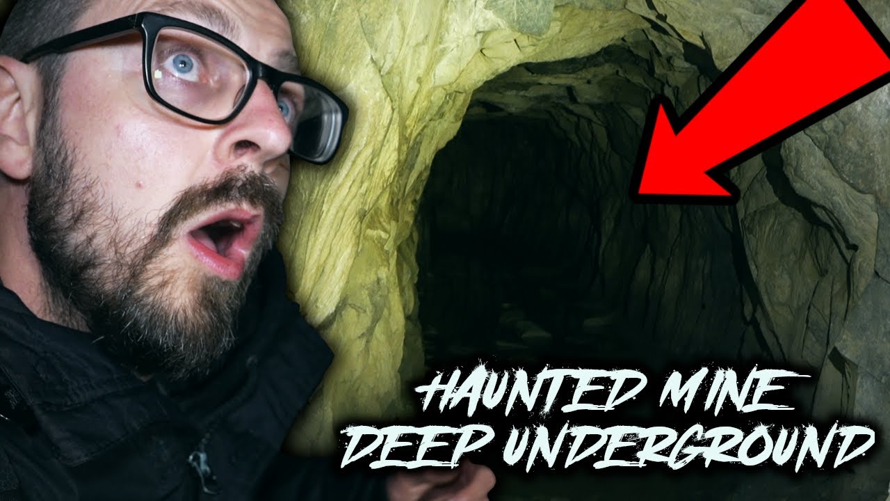 200 FEET DEEP UNDERGROUND IN UK's MOST HAUNTED MINE - YouTube