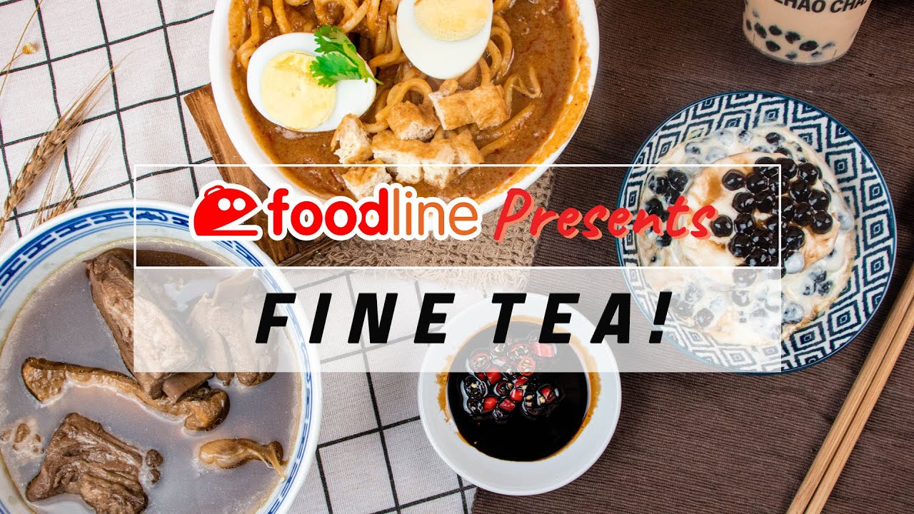 FINE TEA Blog Review - Premium Bento Sets, Bubble Tea + Gelato - YouTube