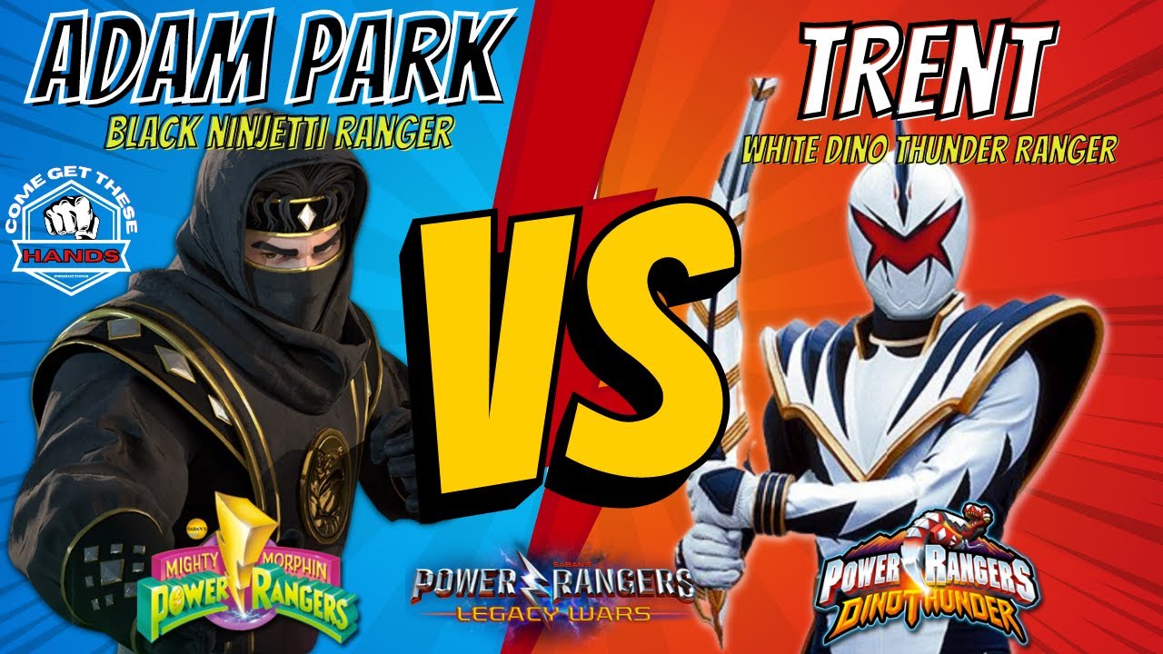 Power Rangers Legacy Wars | Black Ninjetti Ranger Adam Park Vs Trent ...