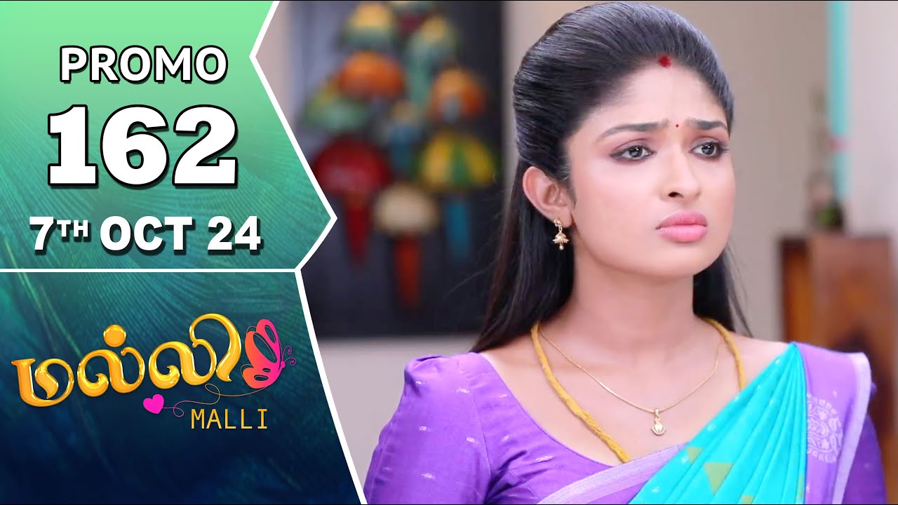 Malli Serial | Episode 162 Promo | 7th Oct 24 | Nikitha | Vijay ...