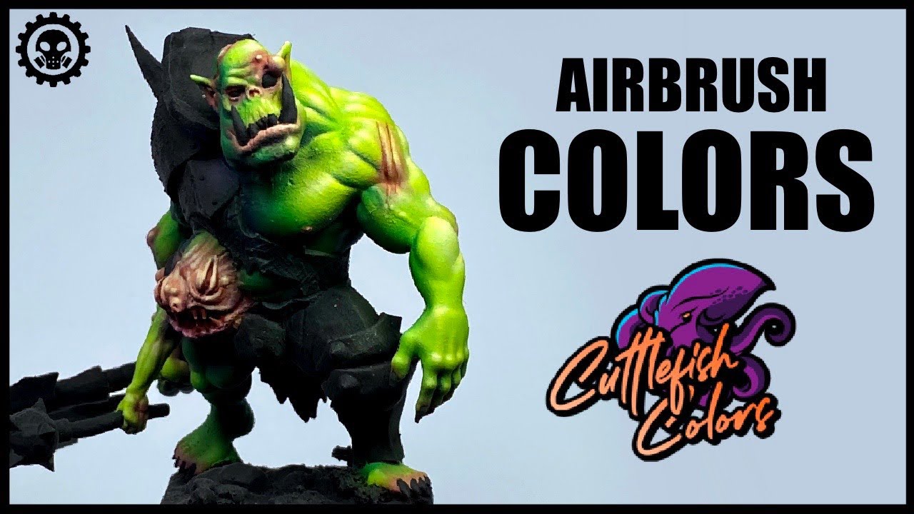 Cuttlefish Colors Paint REVIEW | Grimskald Miniature - YouTube