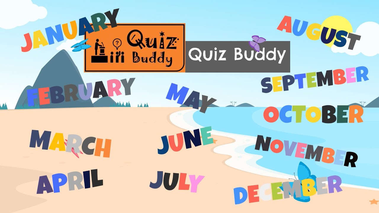 Months of the Year Song - 12 Months - January, February, March -Nursery ...