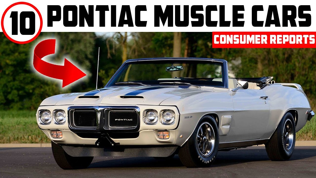 10 RAREST Pontiac Muscle Cars Ever Made! - YouTube