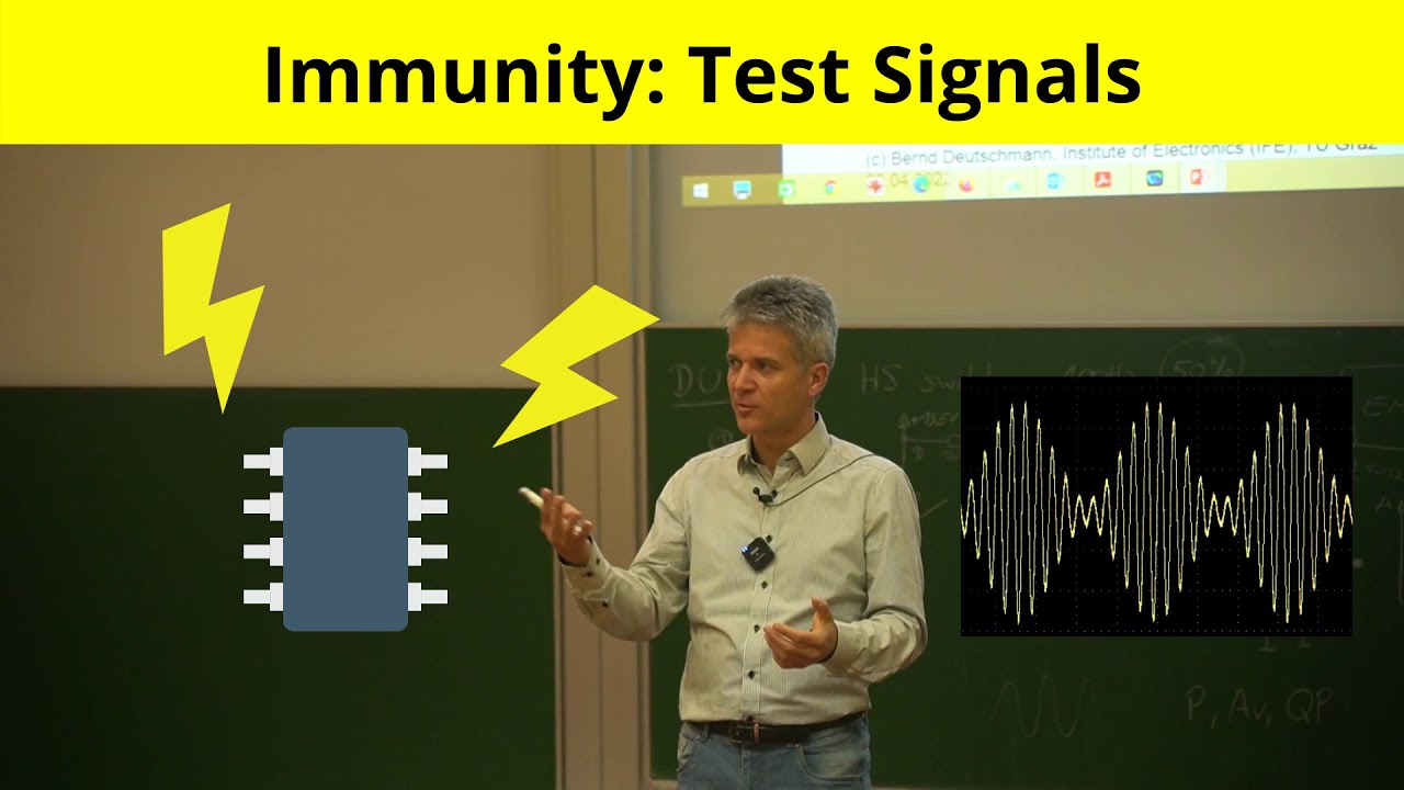 EMC Immunity Test Signal - YouTube
