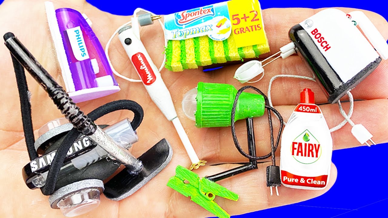 20 DIY MINIATURE BARBIE CRAFTS PETS CRAFTS, KITCHEN CRAFTS, DOLLHOUSE ...