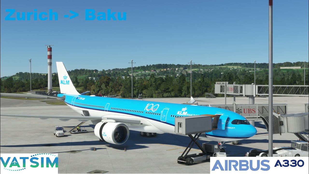 Zurich (LSZH) - (UBBB) Baku / Vatsim / Live Weather / Airbus A330 - YouTube