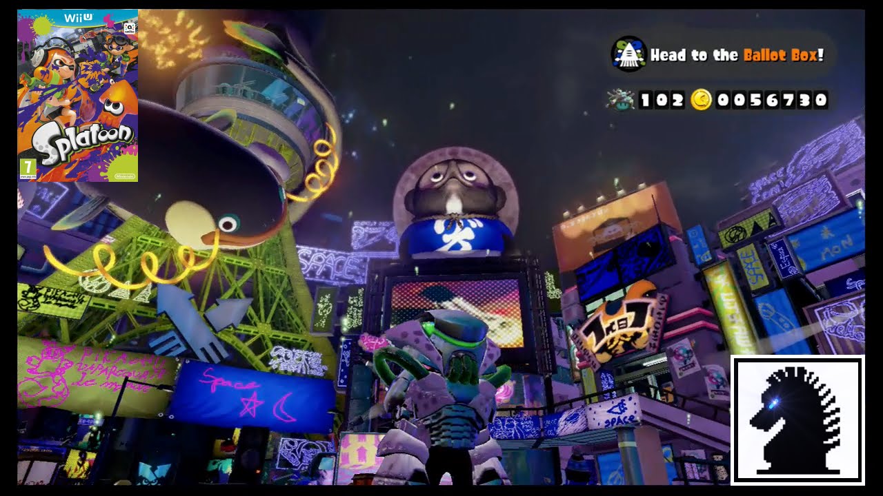 Wii U Splatoon - The 15th European Splatfest - World Tour vs Space ...