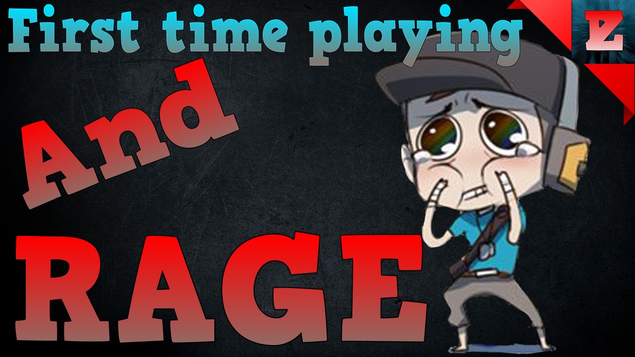 Kids first time playing Tf2 and raging kid - YouTube