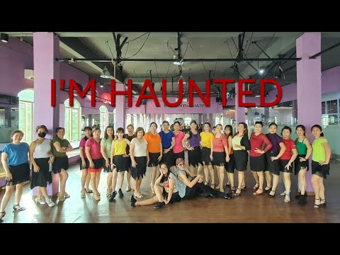 I'M HAUNTED || LINE DANCE || INTERMEDIATE || SALSA SHINE TEAM || THE ...