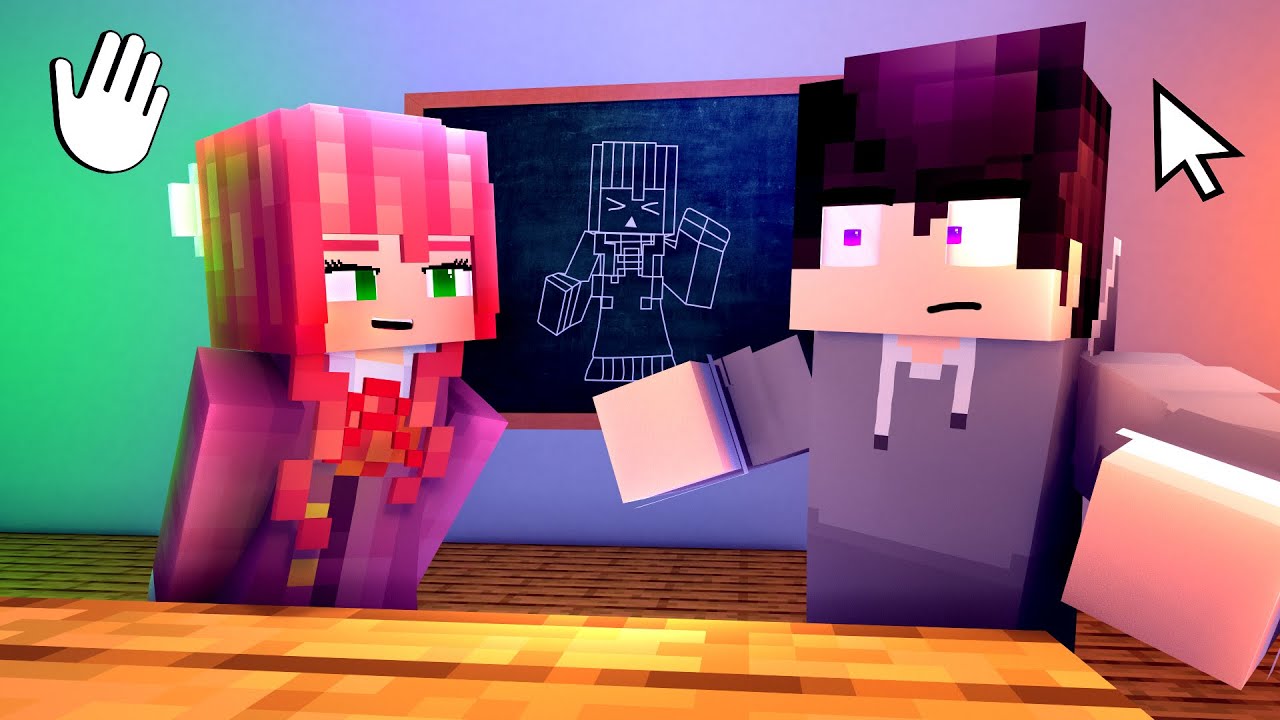 Monika Wants To Play | Animation Minecraft - YouTube